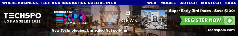 TECHSPO Los Angeles 2022 · Technology Expo · July 11 - 12, 2022 ...